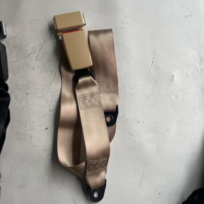 China Universal 2-Point Seat Belt with 50,000 Buckle Cycles, 22kN Static Breaking Force, and 47mm Webbing Width for Bus Passenger Safety for sale