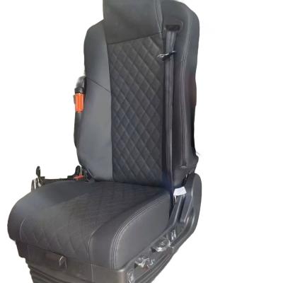 China Premium Air Suspension Driver's Seat for Buses and Trucks with Temperature Range -40℃ to 85℃, 5-2000Hz Vibration Test, and 65mm Height Adjustment for sale