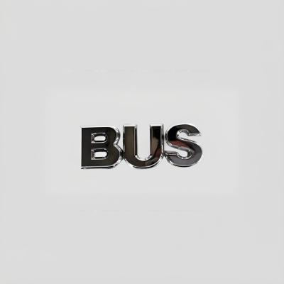 China Higer Bus Nameplate Badge Small BUS Logo 39J03-21057 Height 40mm Replacement for sale