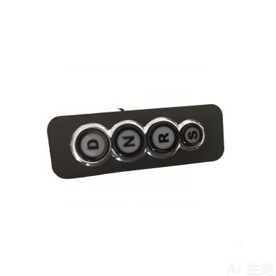 China Zhongtong New Energy Bus Electronic Gear Shift Panel Selector Switch 24V for sale