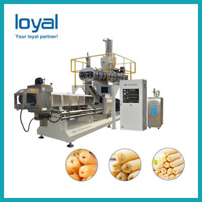 China Automatic puffed snack food making processing machine for sale