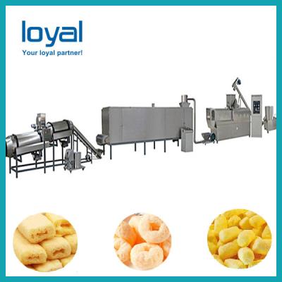 China Automated Puffed Snacks Machine , Extrusion Snack Food Processing Machinery for sale