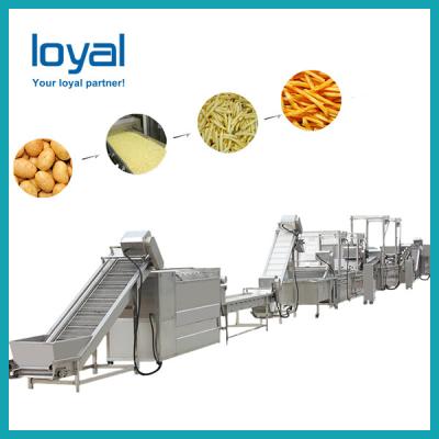 China Automatic natural potato chips equipment high out put potato chips production line for sale