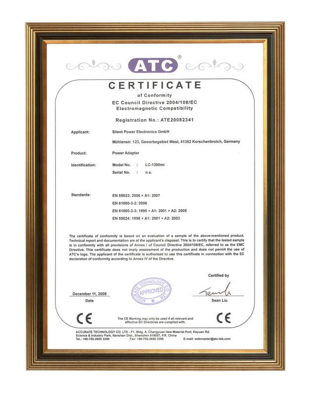 CE-POWER SUPPLY - Shenzhen Realan Computer Products Co., Ltd.