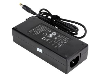 China carregador de bateria do adaptador da C.A. do computador de 12V 7A com exposição de diodo emissor de luz à venda