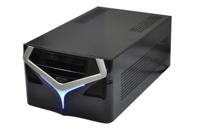 Cina Il mini caso da tavolino di ITX del teatro domestico con lo slot PCI doppio, sostiene 2 x 3,5