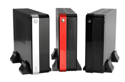 Cina mini casi di ITX di 0.8mm SGCC, casse del computer di colore della prova della polvere in vendita