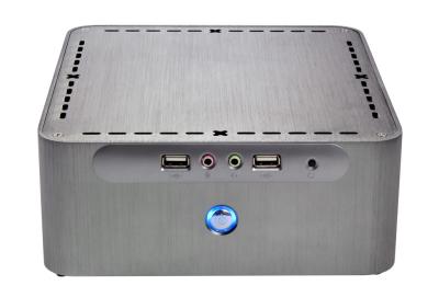 Cina mini casi di ITX di 3.5mm HTPC, casse di alluminio DISPARI esili del computer in vendita