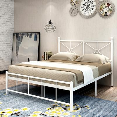 Cina Letto matrimoniale moderno della struttura del metallo dell'OEM di stile 11 pollice di spazio sotto il letto in vendita