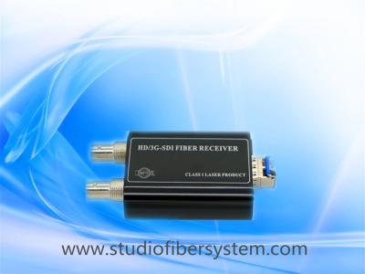 China Mini 3g sdi over fiber extenders support SMPTE-424M standard, full HD 1080P-60HZ SDI signal transmission without delay for sale
