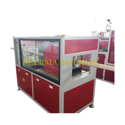 China 75 160mm Pvc Pipe Machine with and Tractor speed 0.8-10m/min within Voltage 220/380/415/420/440V or customized for sale
