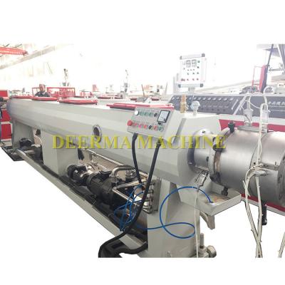 China PVC Electrical Conduit Pipe Production Line / 20-63mm PVC Pipe Making Machine with 8 kg Capacity and Customized Voltage for sale
