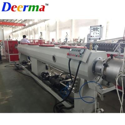 China 60 Rpm PVC Pipe Machine 50kw PVC Profile Extrusion Machine Customized for sale