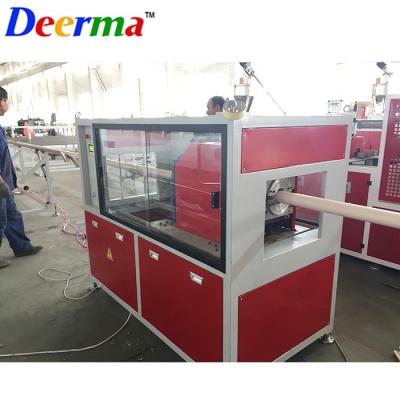 China 60 Rpm PVC Pipe Machine 50kw PVC Profile Extrusion Machine Customized for sale