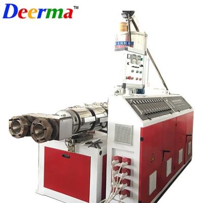 China Customized PVC Pipe Manufacturers Machine Double Pipe Production Line 37kw for sale