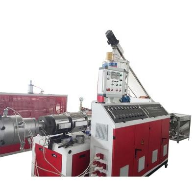 China 16mm - 630mm PVC Pipe Machine 15kw PVC Profile Making Machine for sale