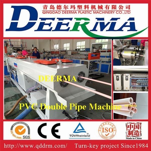 Quality 16mm - 40mm PVC Pipe Making Line 80kw Plastic Pipe Making Machine for sale