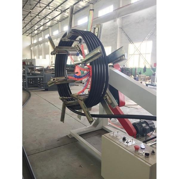 Quality 110mm - 250mm PE Pipe Making Machine 80kw Plastic Pipe Manufacturing Machine for sale