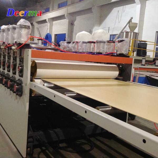 Quality 180kw Foam Board Extrusion Line 220V / 380V / 415V WPC Wall Panel Machine for sale