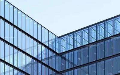 中国 優れた隔音とエネルギー効率の良い,カスタマイズ可能なガラスカーテン壁パネル 販売のため