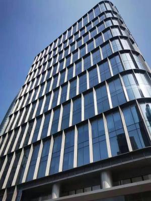 China Exterior Glass Curtain Wall Sound Insulation Aluminum Alloy Material for sale