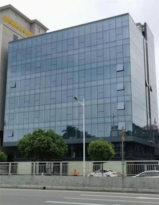 中国 カスタマイズされたデザイン グラスカーテン 壁 スリークと近代的なアルミ 熱隔熱 省エネ 防水 販売のため