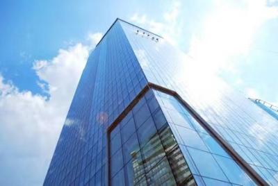 中国 カスタマイズされたデザイン ガラスカーテン 壁 熱隔熱保護 販売のため