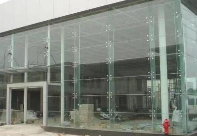 China Customizable Glass Curtain Wall / Glass Curtain Wall for Noise Reduction and Light Control for sale