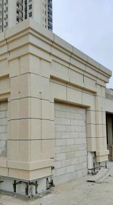 China Dry-hanging Installation Method for Stone Curtain Wall Customizable and Exterior Wall for sale