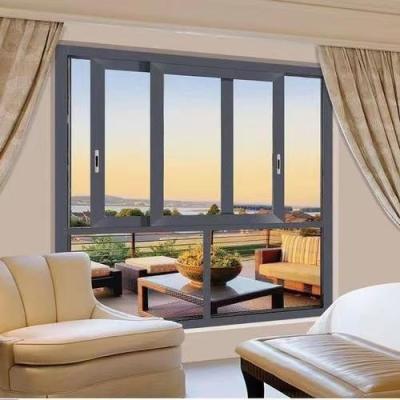 China Customisation Aluminum Sliding Window Fluorocarbon Spray for Cost-effectiveness for sale