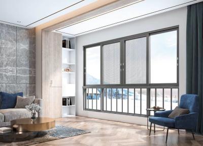 China Customizable Aluminum Sliding Window and Door with Fluorocarbon Spray Treatment for sale