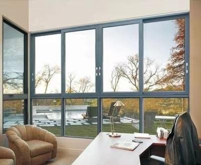 China Affordable Aluminum Sliding Window with Customisable Glass and Fluorocarbon Spray for sale