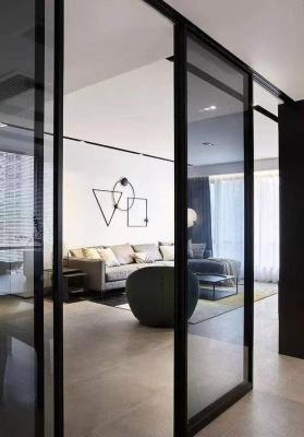 China Customizable Aluminium Sliding Door with Tempered Glass for Modern Homes for sale