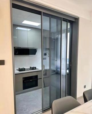 China Customizable Aluminium Sliding Door with Unique Glass Design for sale