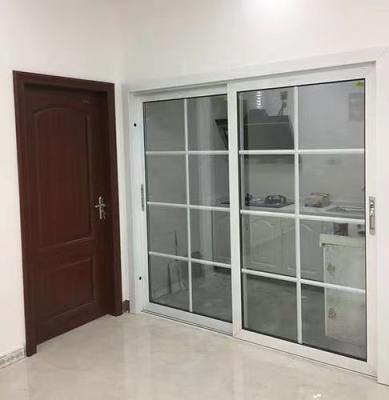 China Customizable Door Sliding Aluminum Door with Modern Glass Design and Custom Color Options for sale