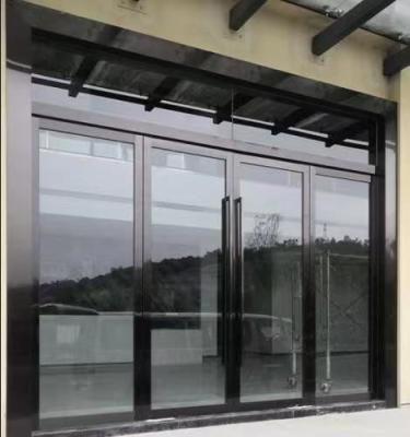 China Afmeting Aanpassing van aluminium schommeldeur geluidsdicht met hardware accessoires Te koop