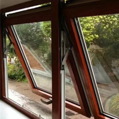 China Excelente aislamiento térmico de aluminio ventana colgada superior para edificios residenciales y 4mm/5mm/6mm/8mm/10mm/12mm de vidrio for sale
