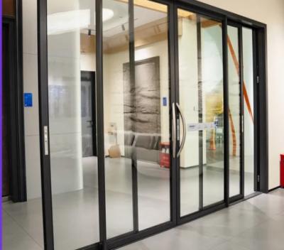 China Customizable Aluminum Sliding Door with Glass Options for sale