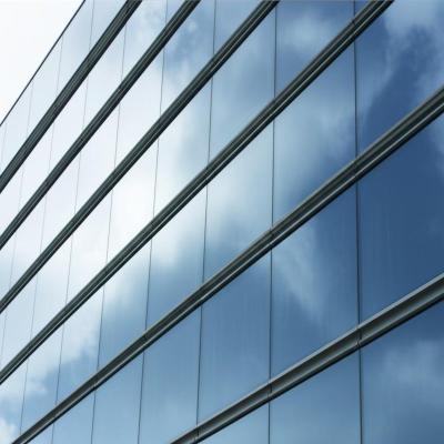 中国 持続可能でモダンな建物のための断熱保護ガラスカーテンウォール 販売のため