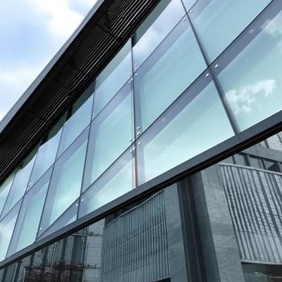 China Customized Design Glass Curtain Wall Perfect for Adjusting Light in Your Building's Architecture for sale