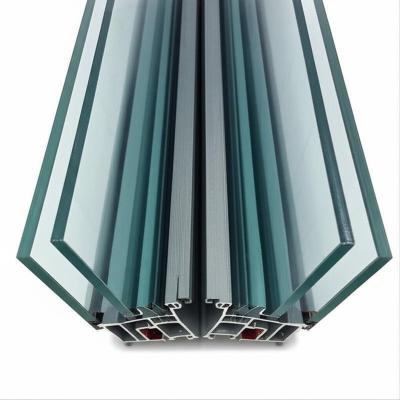 China Customizable Color Aluminium Glass Curtain Wall Heat Insulation for a Comfortable Environment for sale