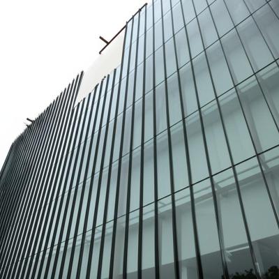 China Soundproof Glass Curtain Wall in Customizable Color for Superior and Durable Building Solutions for sale
