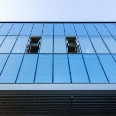 China Soundproof Glass Curtain Wall Customized Design Ideal for Projects Needing Noise Control and Customized Facade Pattern Solutions for sale