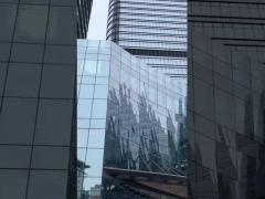 유리 커튼 벽 패널 우수한 소음 격리 및 에너지 효율을 위해 숨겨진 프레임 커튼 벽