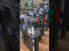 Fermore e porta scorrevoli in alluminio per risparmio di spazio