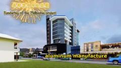 Glass curtain wall shipment from the Philippines