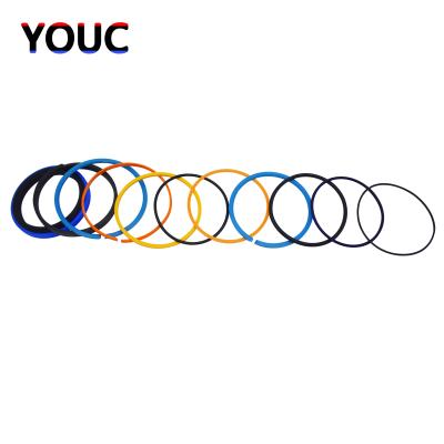 China PU Seal Kit Hydraulic AHC16970 Construction Works Yellow  Excavator Cylinder Seal Kits for sale