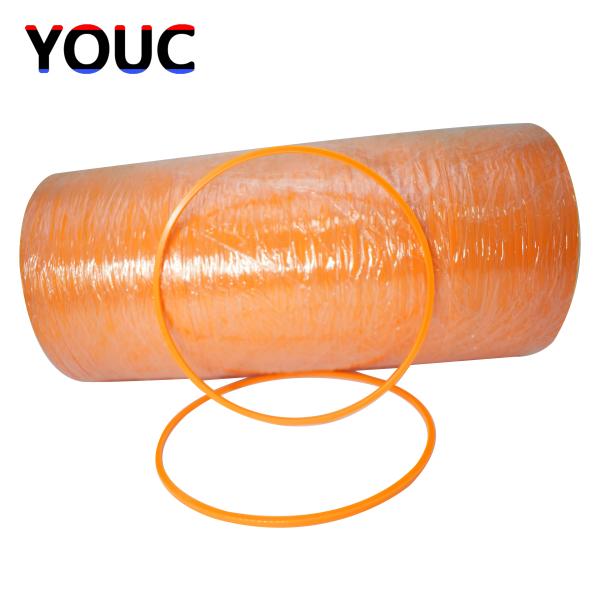 Quality Orange TPU N4W Back Up Ring Seal Backup O Rings For Hydraulic Cylinder for sale