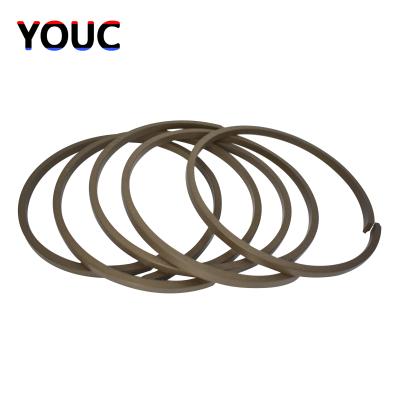 China 120*4*6.1 PTFE Bronze Preferential KZT Sealing Ring para selo de pistão e anel de guia for sale