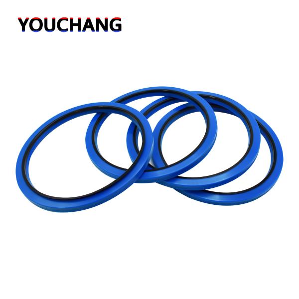 Quality 0 - 60MPa HBY Buffer Seal HBT Step Seal 95 X 110.5 X 6MM PU Buffer Rod Seal for sale